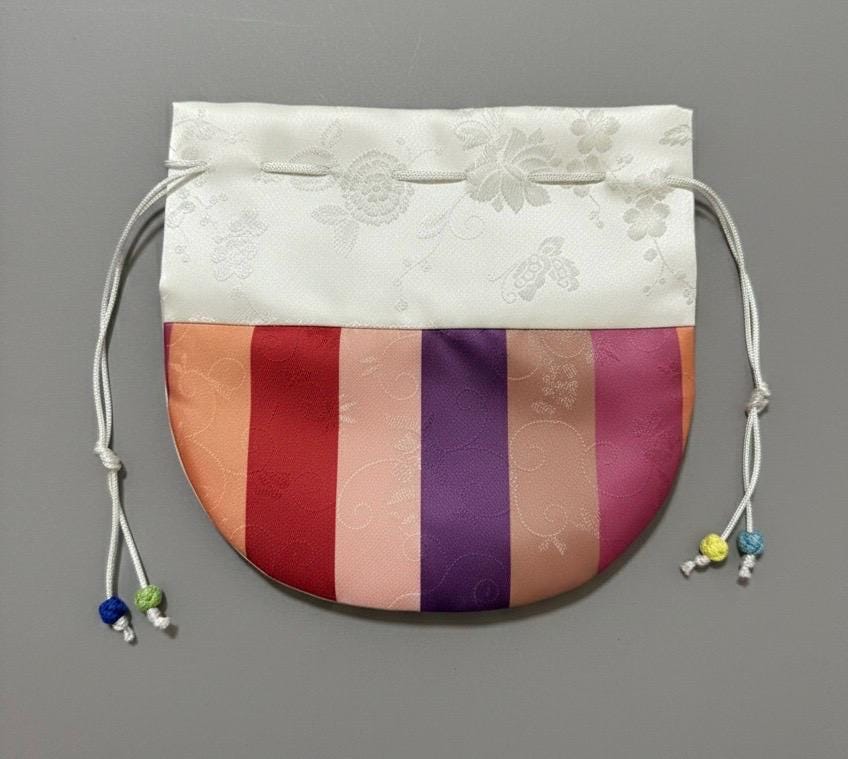 Korea Traditional Lucky Pouch for Hanbok, Dohl/100days Party - Etsy