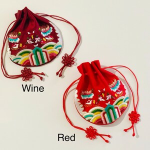 Type2 Traditional Lucky Pouch for Hanbok/ Dohl Celebration - Etsy