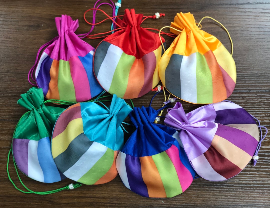 Korea Traditional Lucky Pouch for Hanbok, Dohl/100days Party - Etsy
