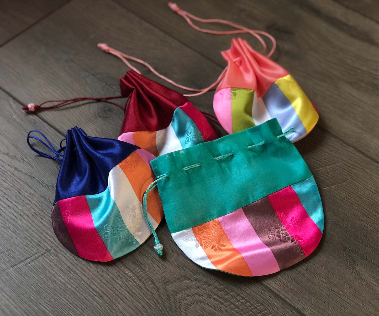 Korea traditional lucky pouch for hanbok dohl/100days party | Etsy