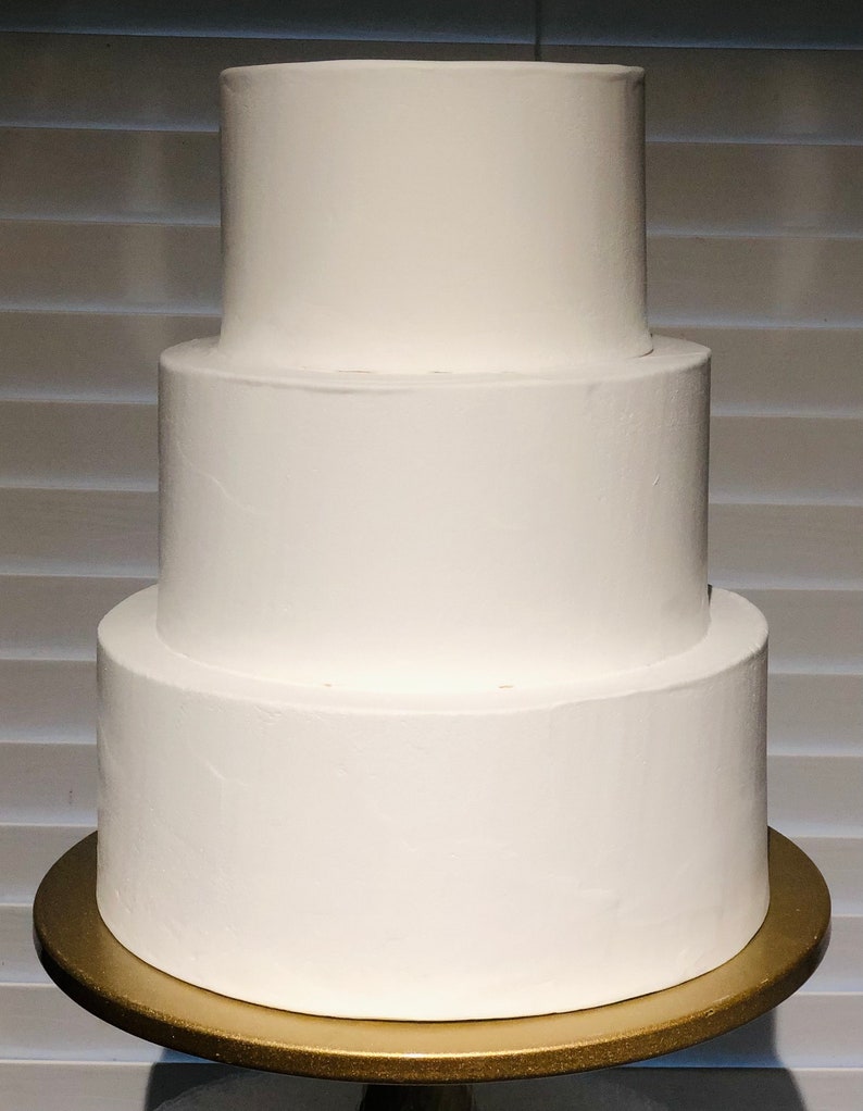Plain Smooth Texture Fake/faux Cake : 4inch Thick - Etsy
