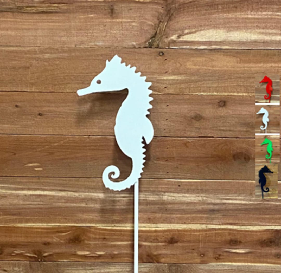 Garden Ornament / Seahorse / Yard Art - Etsy