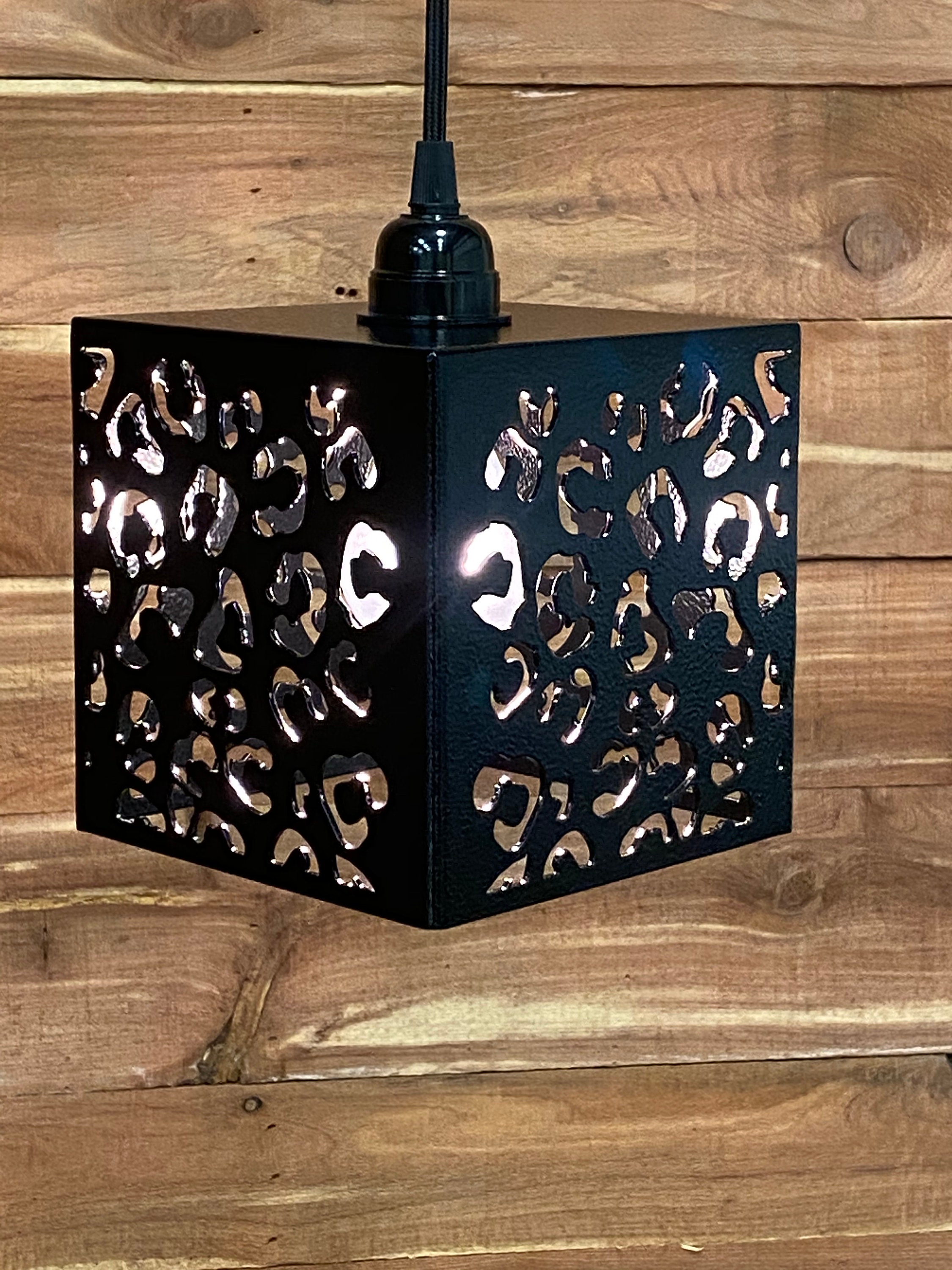 Cheetah Lamp, Hanging Lamp, Lamp Shade, Designer Lamp Shade, Light, Art ...