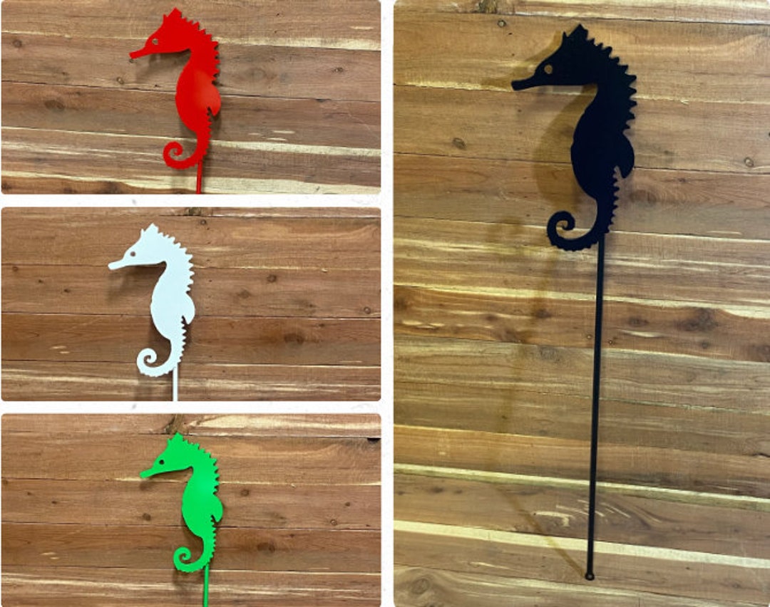 Garden Ornament, Seahorse, Yard Art - Etsy