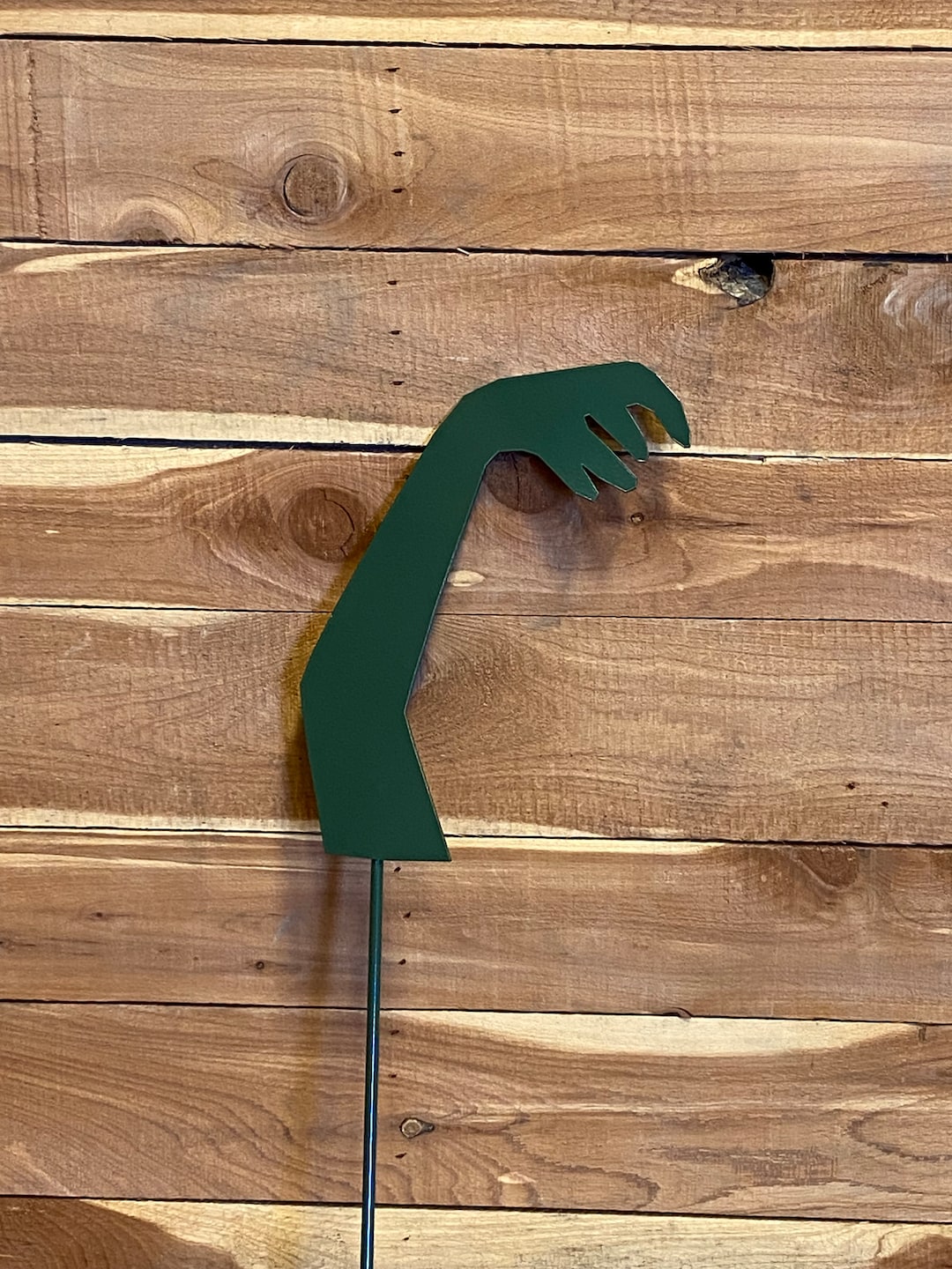 Zombie Arm / Metal Sign With Stake / 12'' / Halloween Decor - Etsy