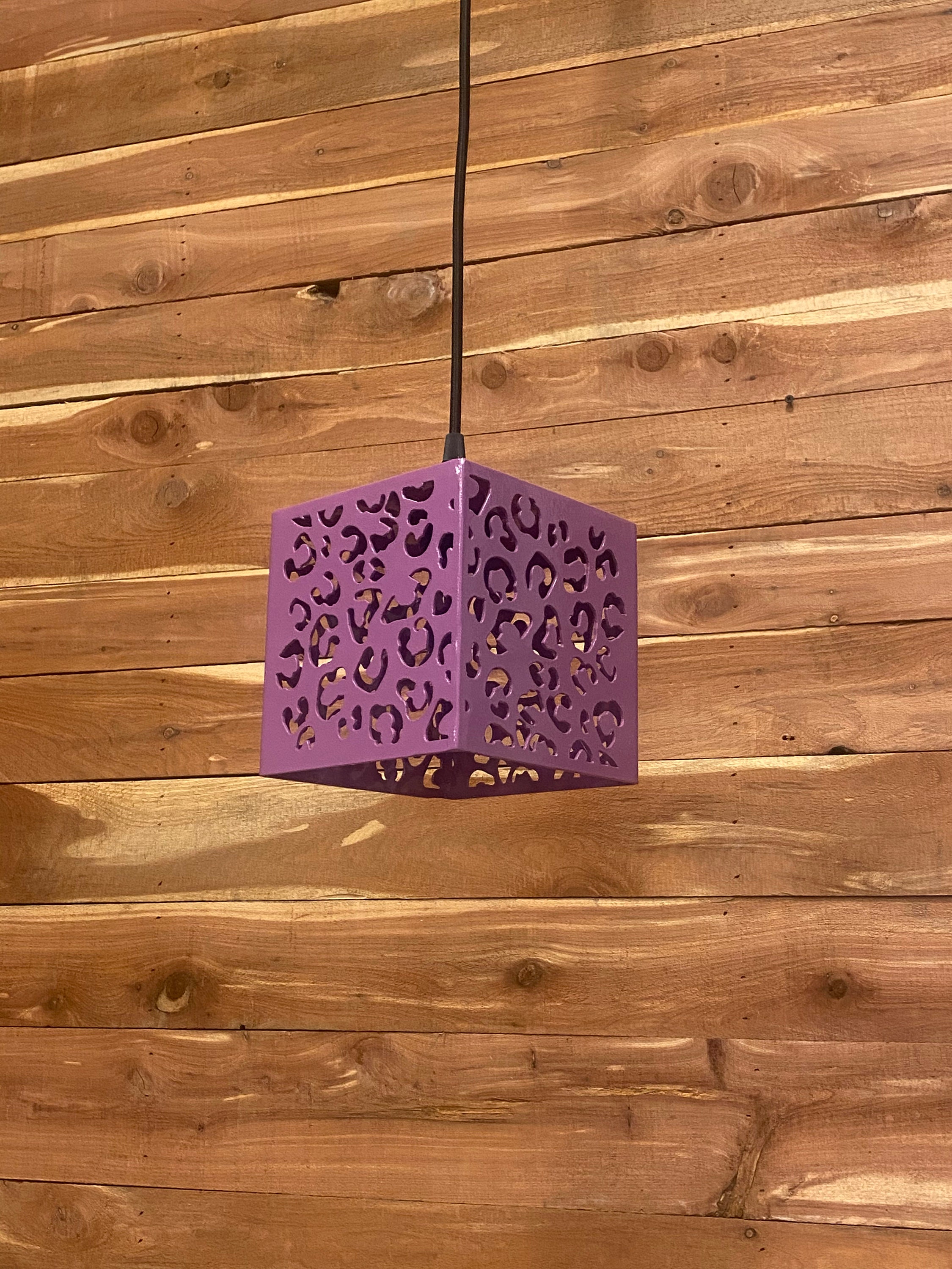 Cheetah Lamp, Hanging Lamp, Lamp Shade, Designer Lamp Shade, Light, Art ...