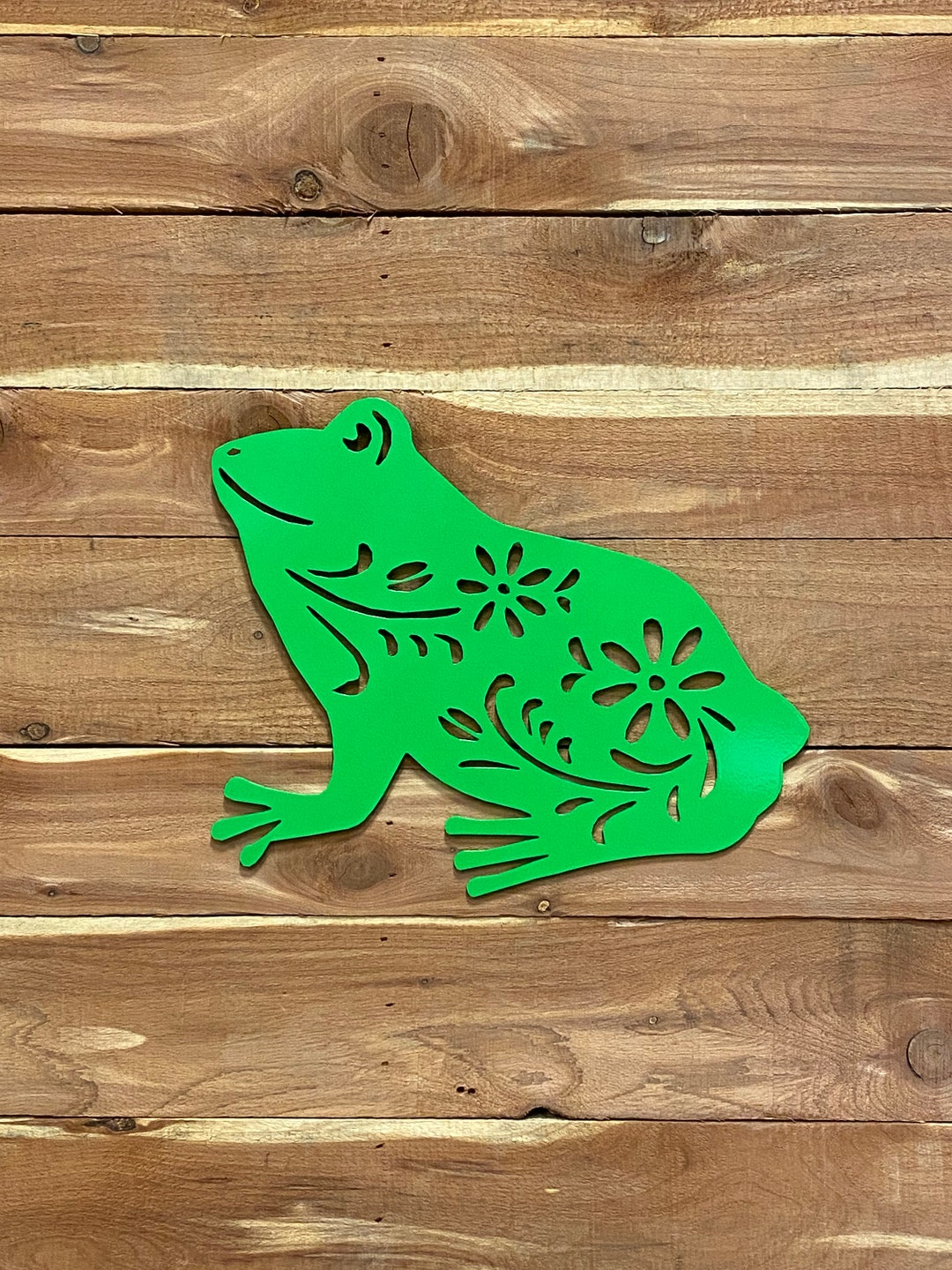 Metal Frog / Wall Decor / Frog Wall Hanging / Frog Decor / Frog Wall ...