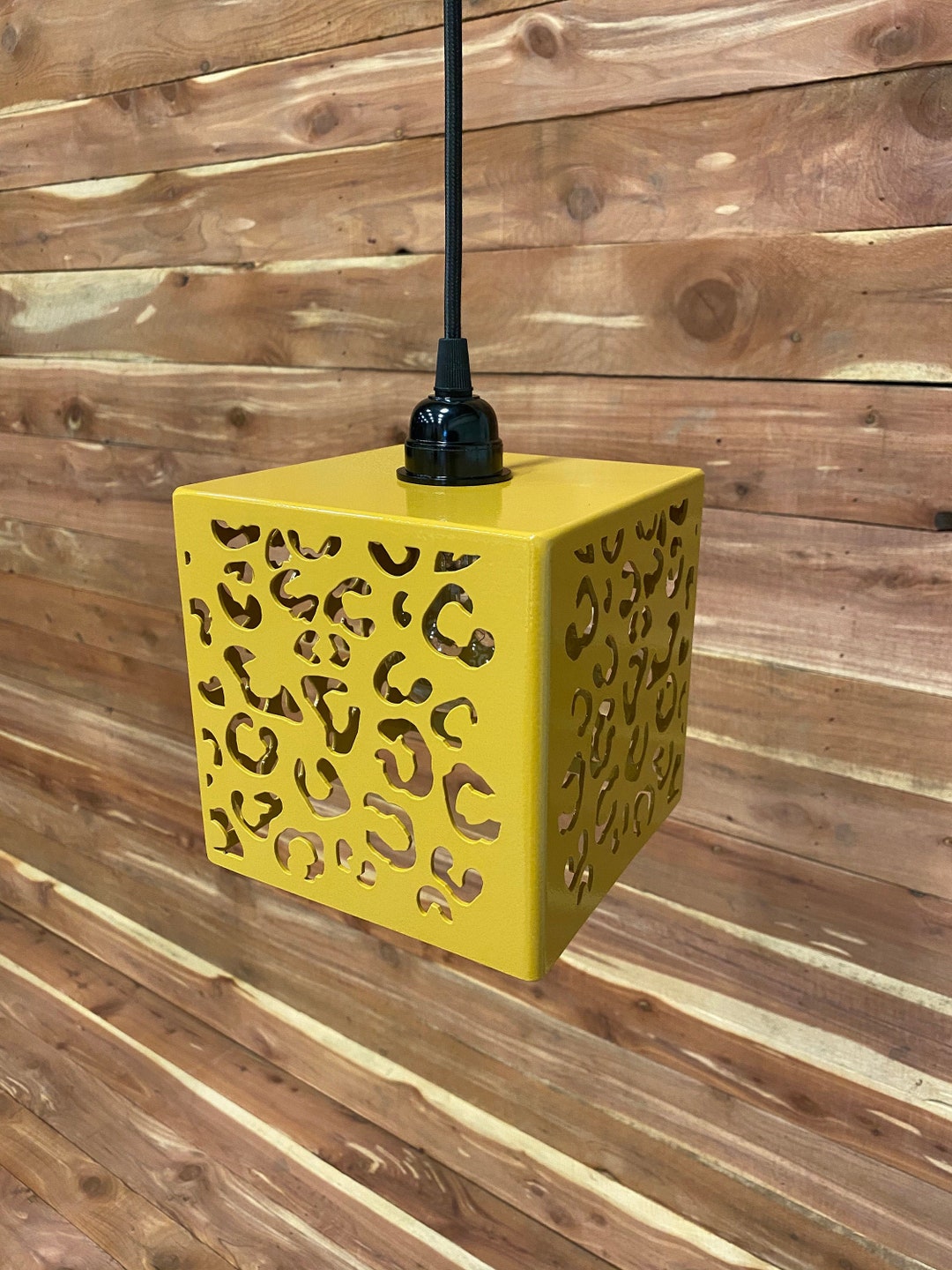 Cheetah Lamp, Hanging Lamp, Lamp Shade, Designer Lamp Shade, Light, Art ...