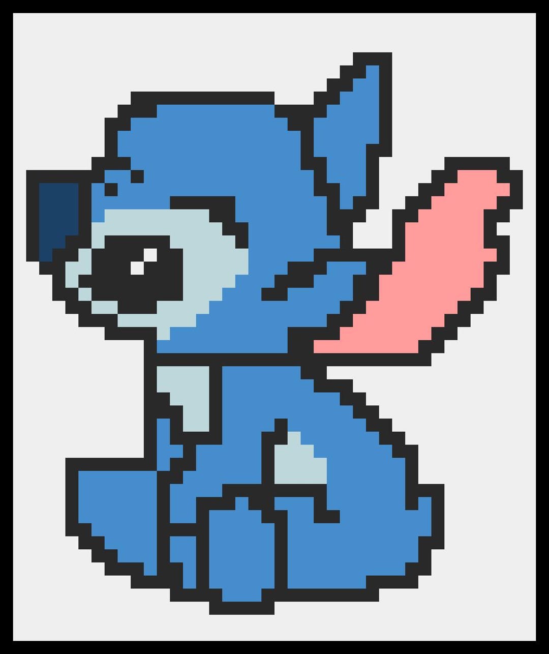 GRID PATTERN Stitch Design Pixel Chart Pattern Crochet Colorwork ...