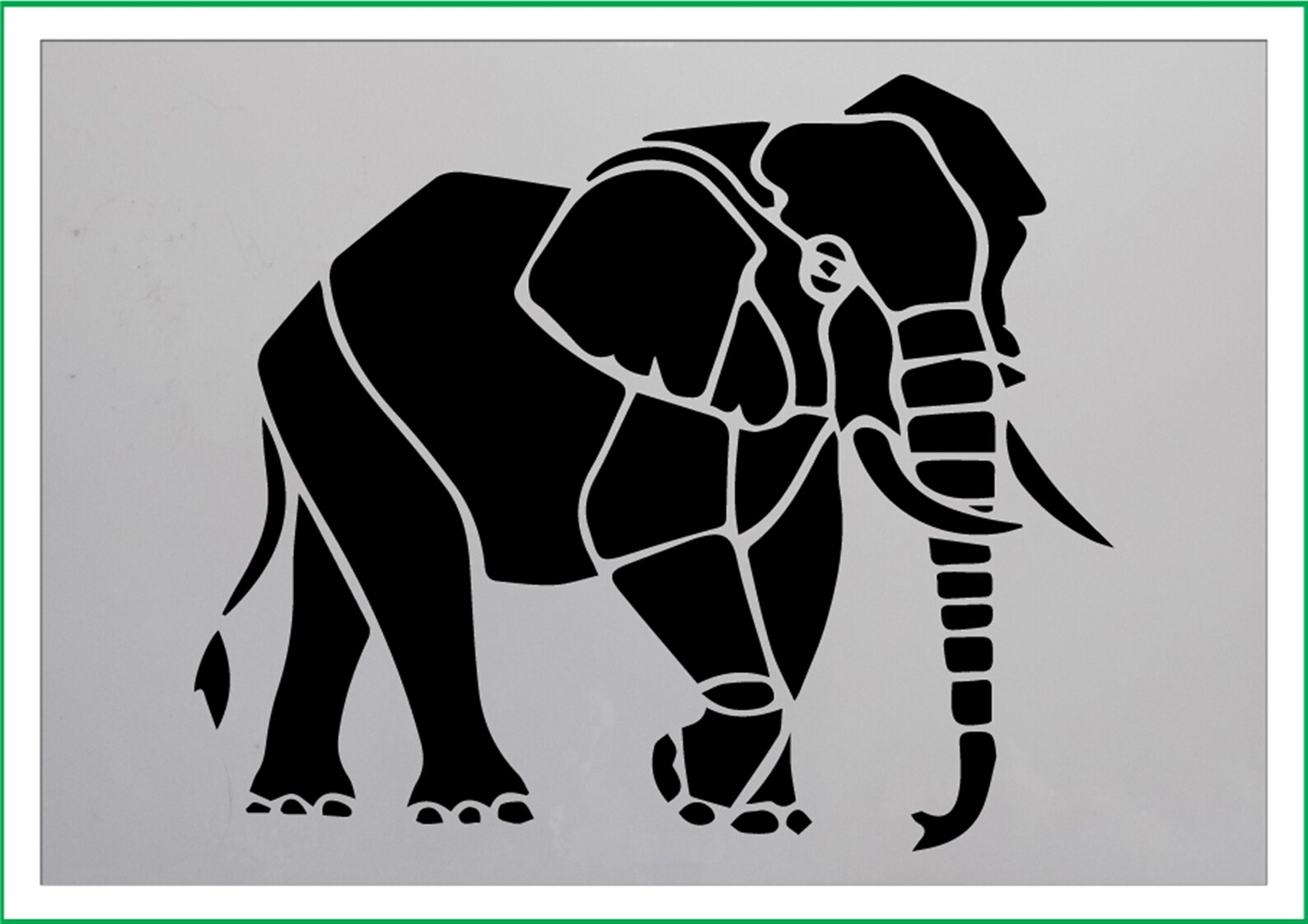 ELEPHANT Print Mylar Stencil 190 Micron Mylar A4 A3 A2 A1 A0 - Etsy