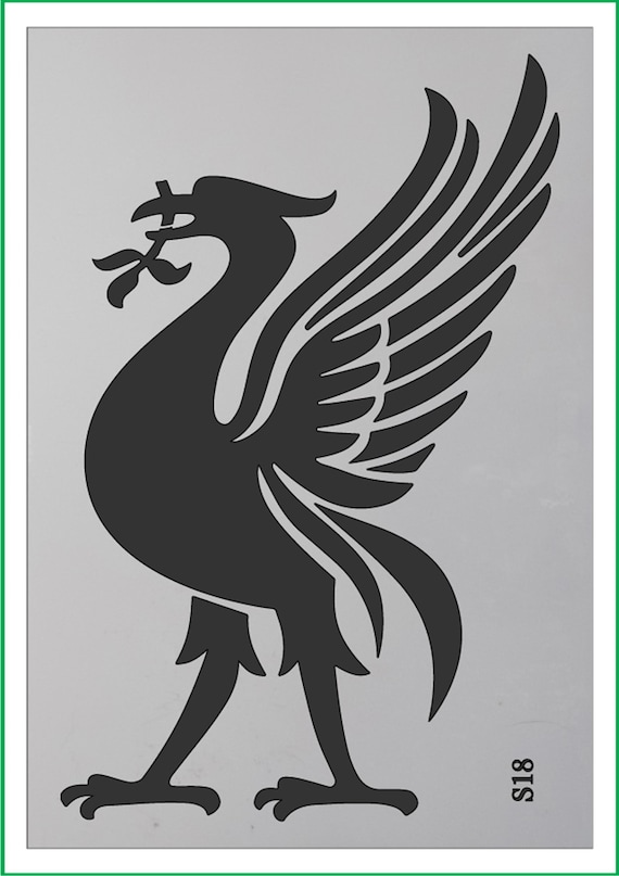 Liverbird print mylar Stencil 190 micron Mylar A4 A3 A2 A1 A0 | Etsy