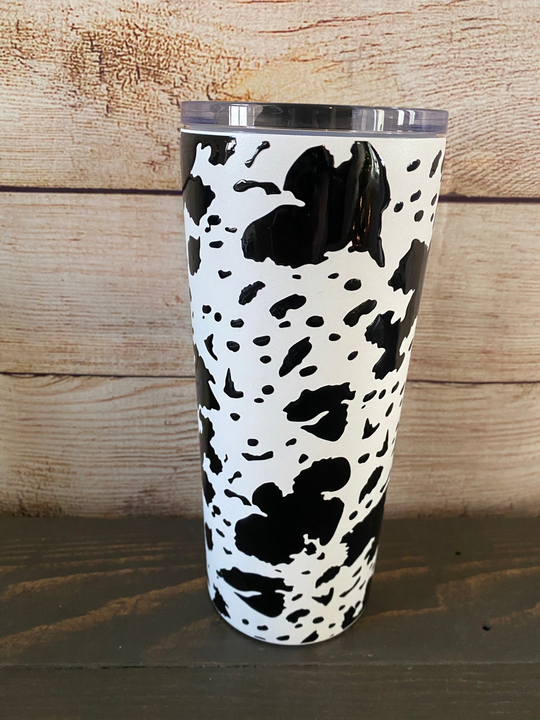 Cow Print 20oz Stainless Steel Tumbler Cow Print Tumblers - Etsy