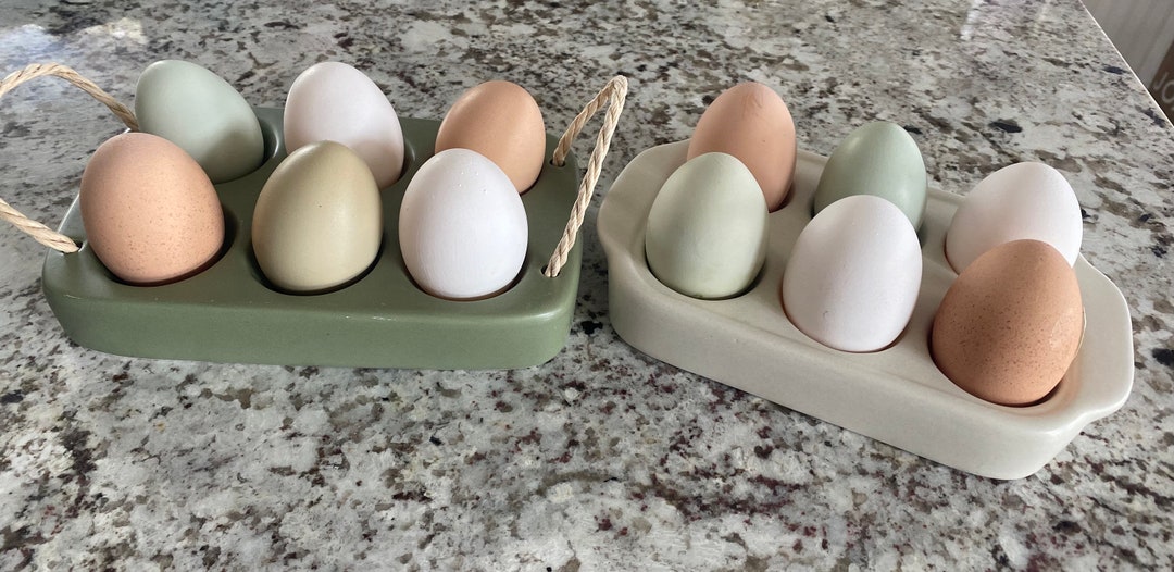 Egg Holder, Egg Display, Egg Stand, Countertop Egg Stand, Ceramic Egg ...