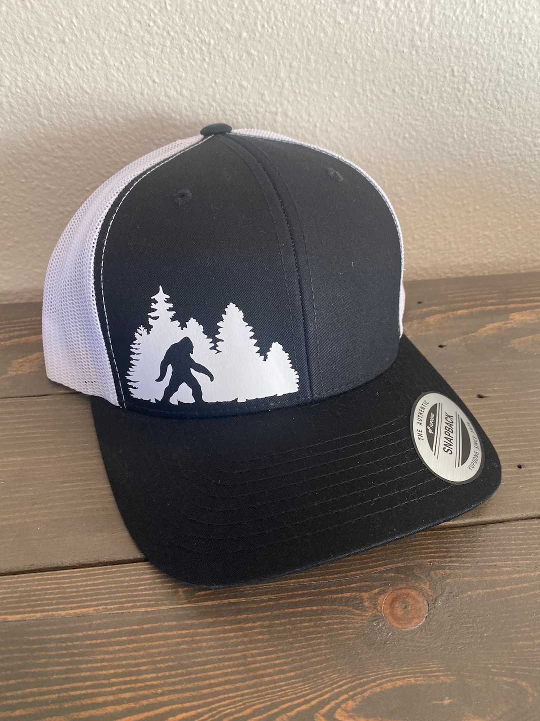 Bigfoot Hat Sasquatch Hat Snapback Hat Trucker Hat - Etsy