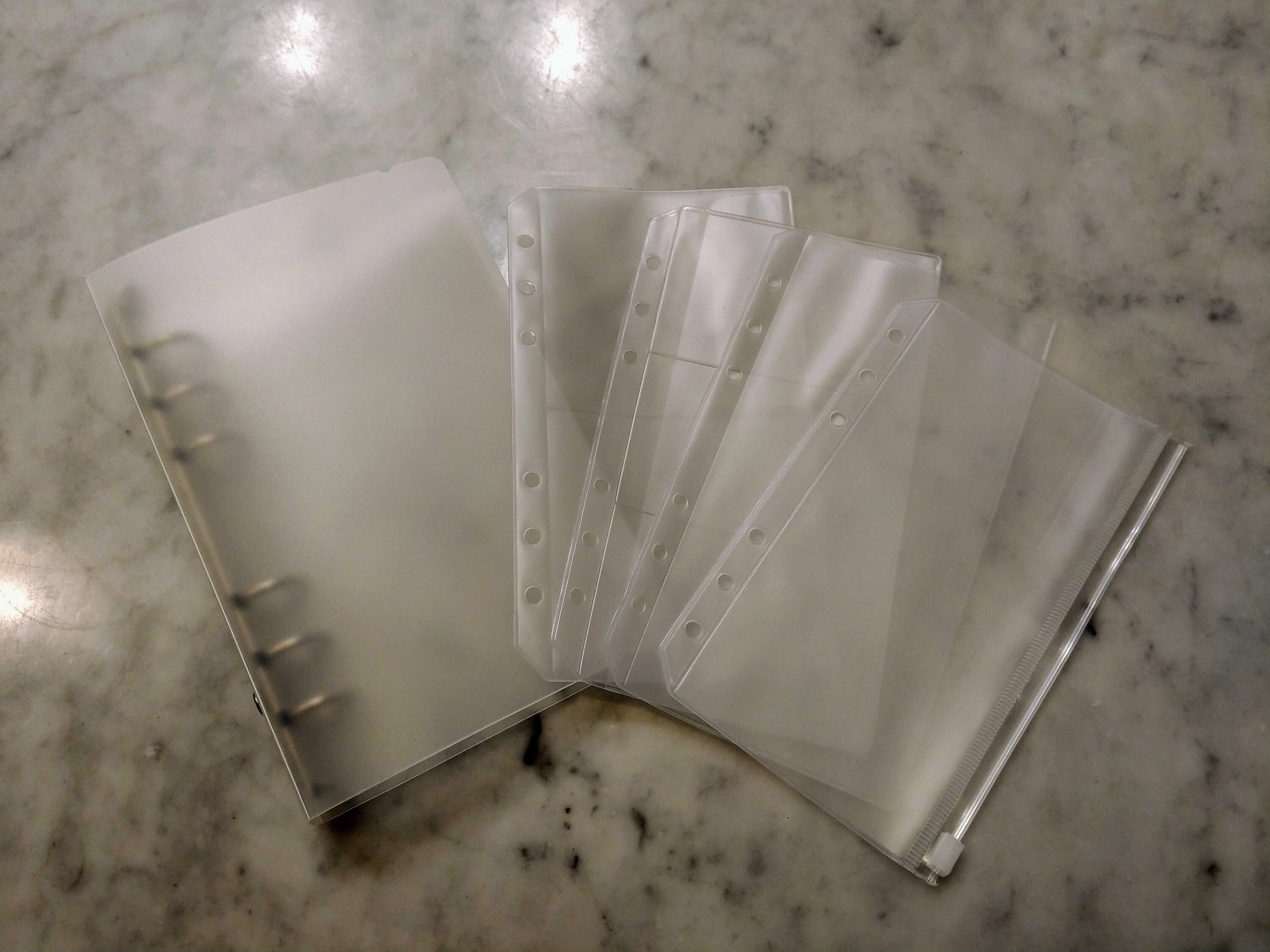 Paper, Party & Kids One Fish Two Fish A6 6 ring binder with handmade ...