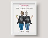 Personalised Friendship Print Best Friend Gift Special - Etsy UK