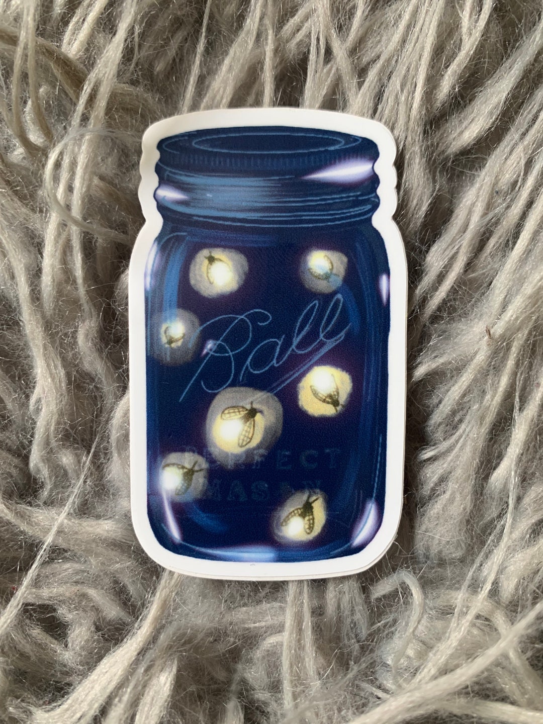 Fireflies in a Jar Magnet - Etsy