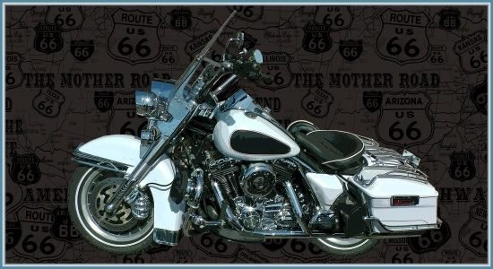 American Dream Motorcycle Ride Panel - Dynamic - Etsy