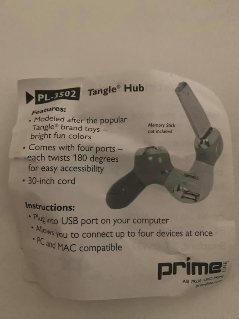 Tangle Hub New in Box - Save Ports on Computer/embroidery Machine - Etsy