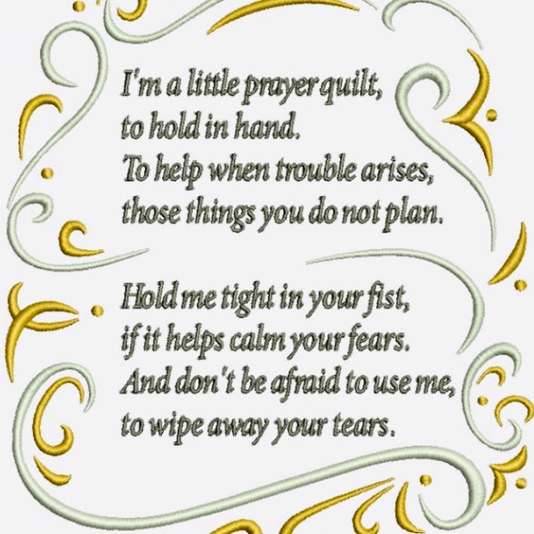 Pocket Prayer Quilt - Etsy