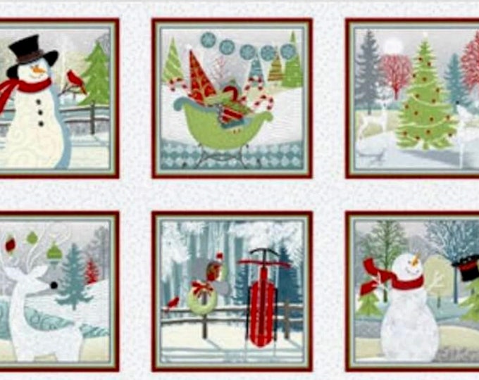 Holiday Cheer Christmas Panel by Henry Glass - Etsy
