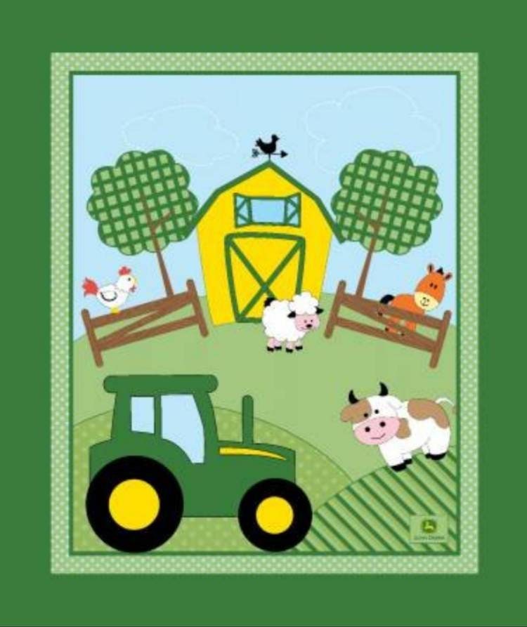 John Deere Soft Book Panel