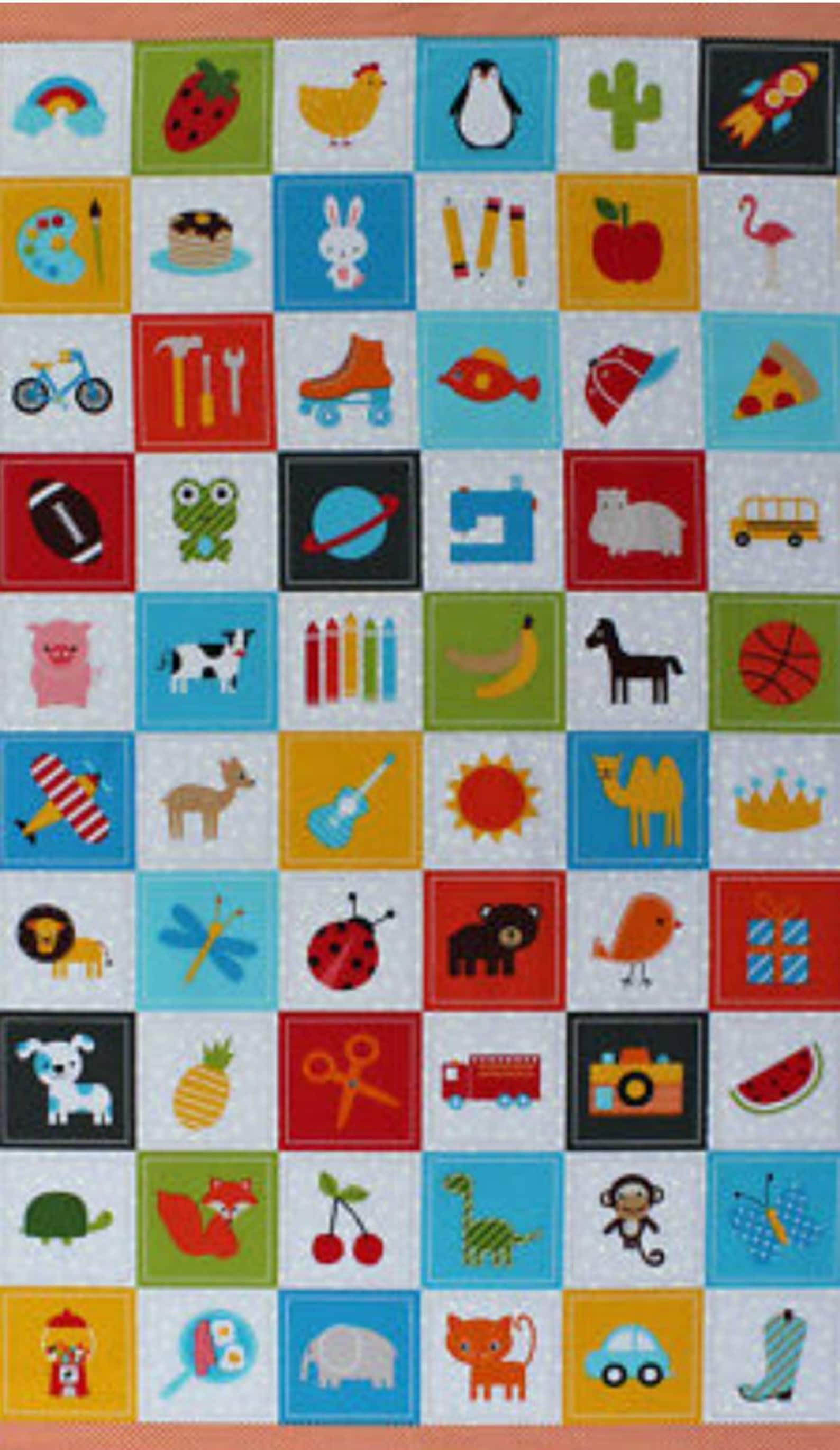I Spy Blocks Panel - Comes With Three Magnifying Glasses - Cute Fun for ...