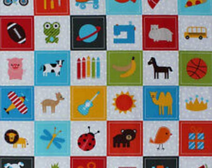 I Spy Blocks Panel Comes With Three Magnifying Glasses Cute Fun for ...