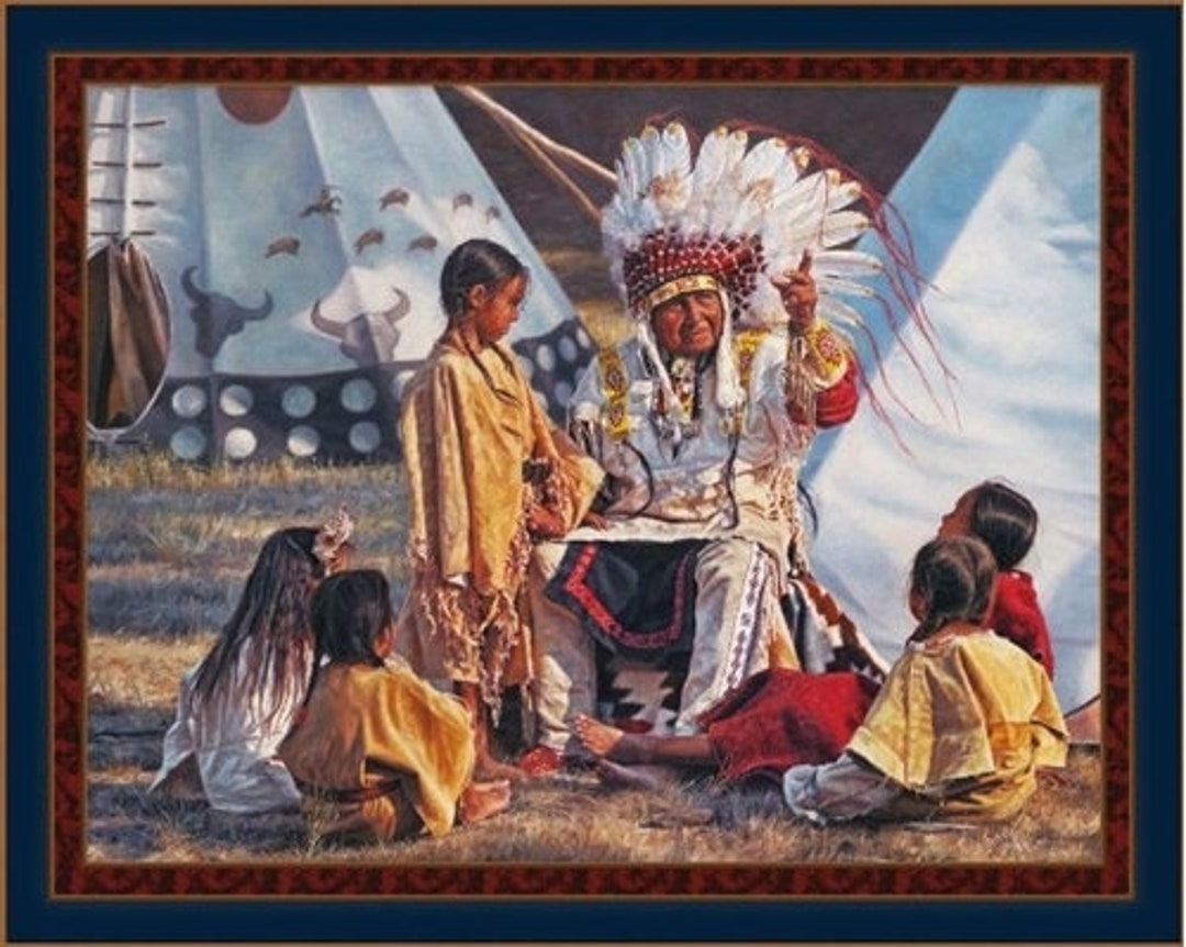 Buffalo Tales Native American Story Teller David Graham - Etsy