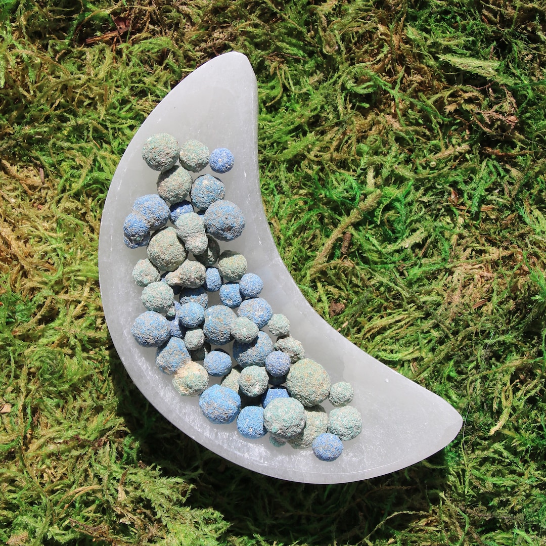 Azurite and Malachite Balls 2 per Order - Etsy