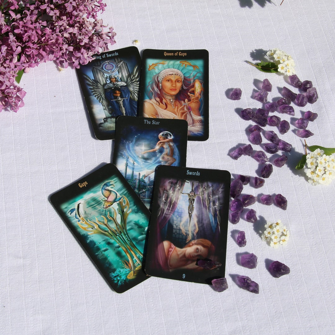 5 Card Tarot Reading and Guidance - Etsy