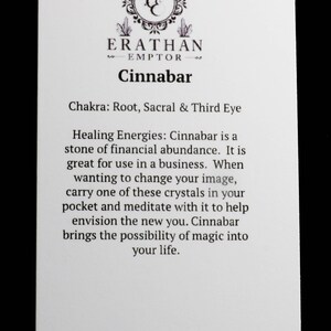 Cinnabar Raw Nevada A-D - Etsy