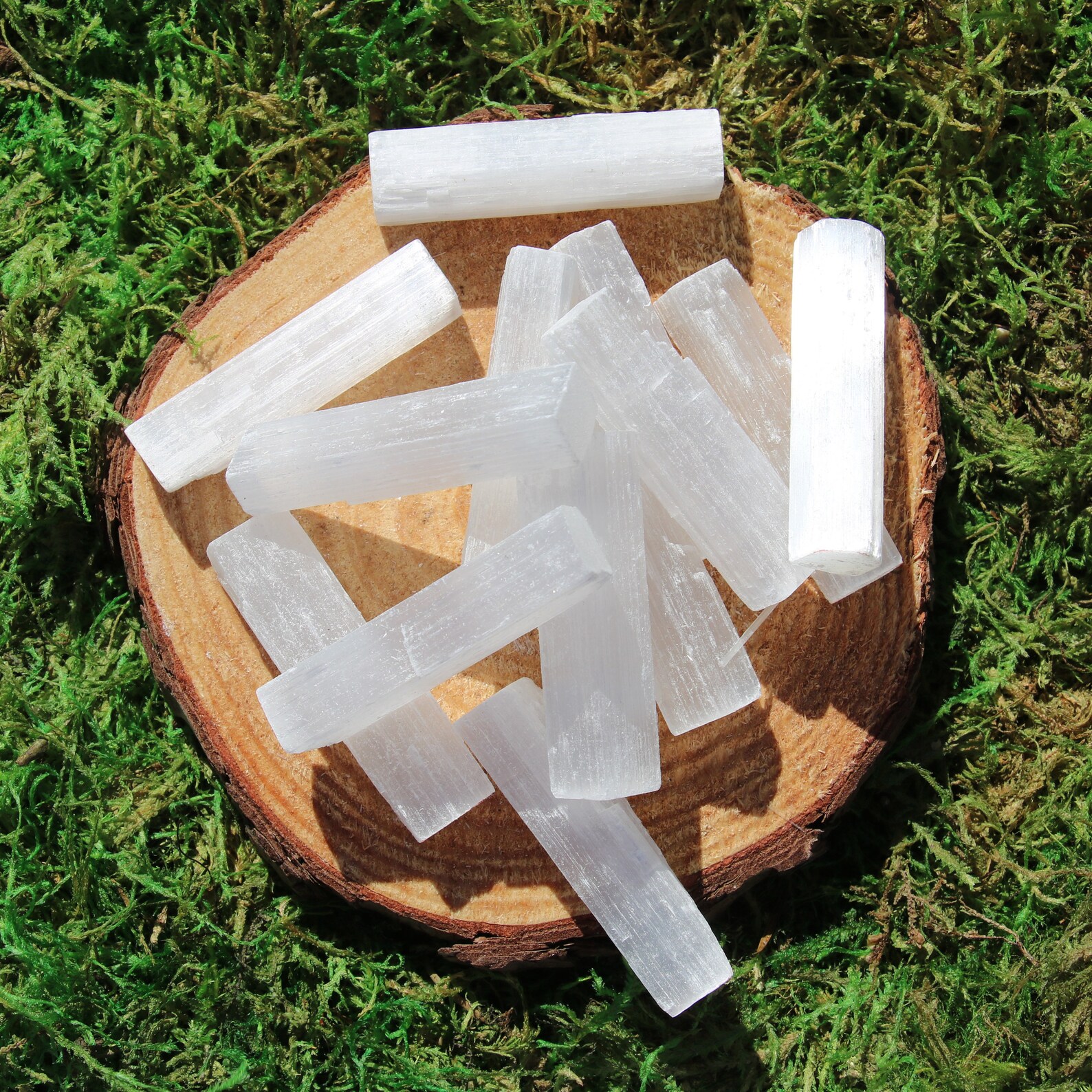 Selenite Morocco Raw Bar Small baby bars | Etsy