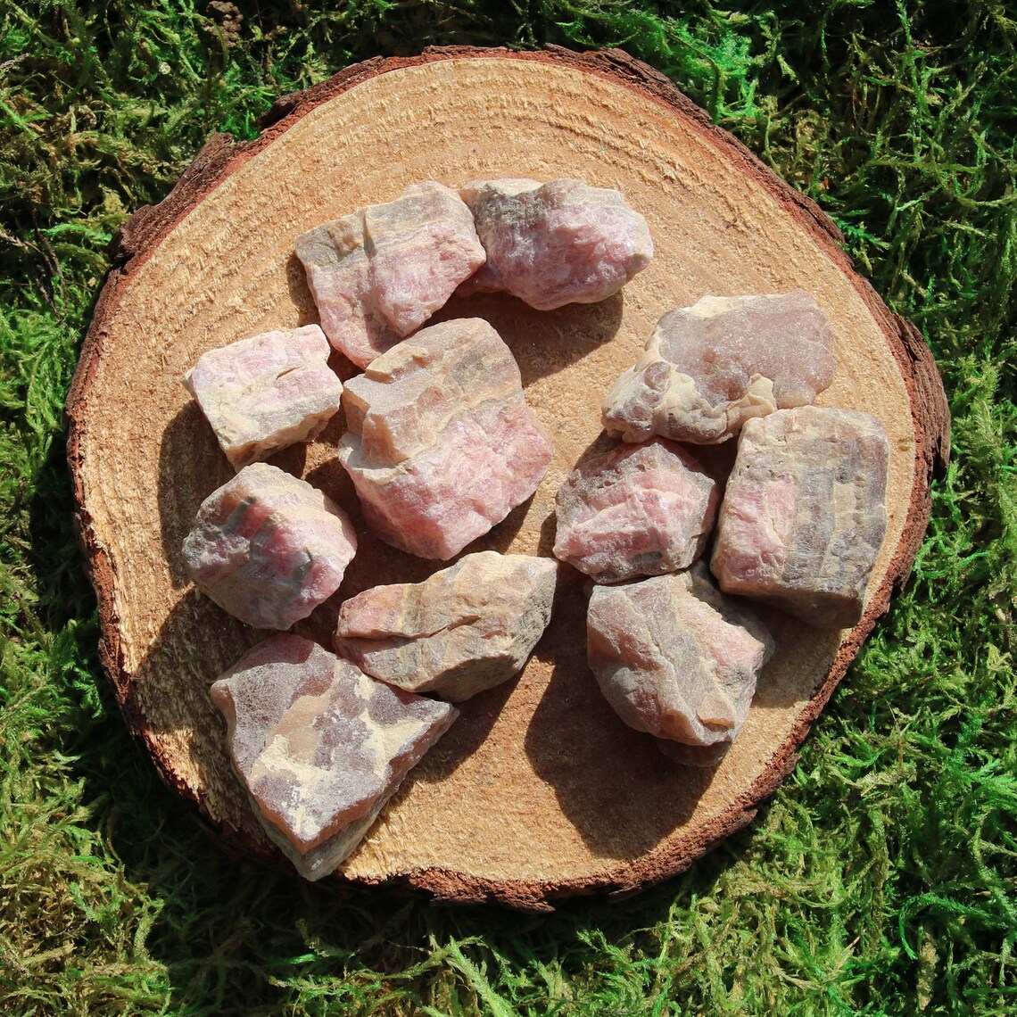 Rhodochrosite Raw Chunks - Etsy