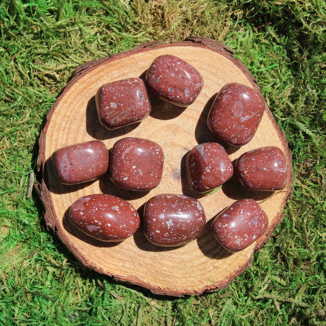 Red Chert Medium Sized Tumbled - Etsy
