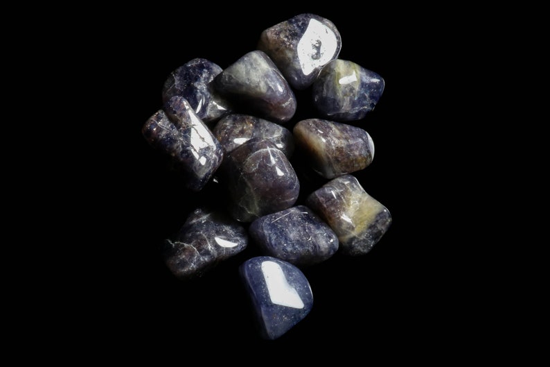 Iolite Aka Cordierite Tumbled - Etsy