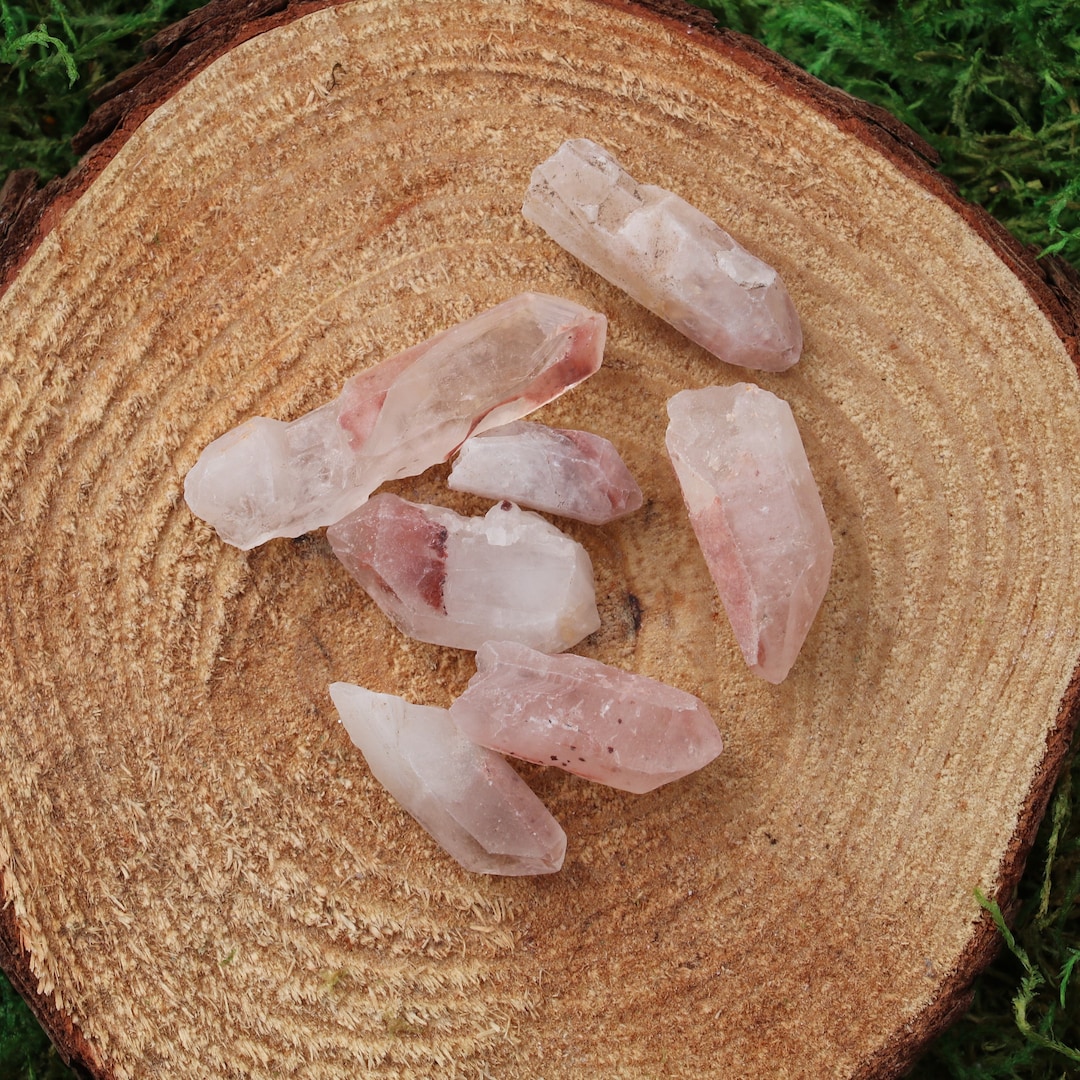 Hematoid Red Quartz Points Raw No Polish - Etsy
