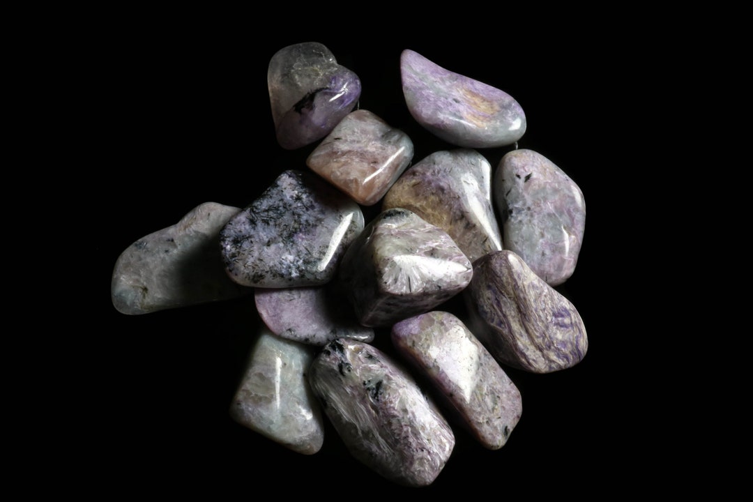 Charoite Pink Large Tumbled and Polished - Etsy