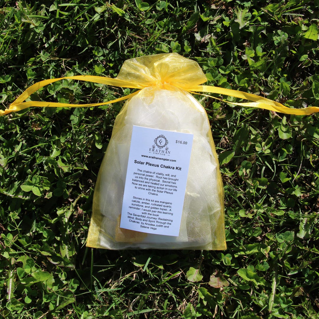 Solar Plexus Chakra Kit - Etsy
