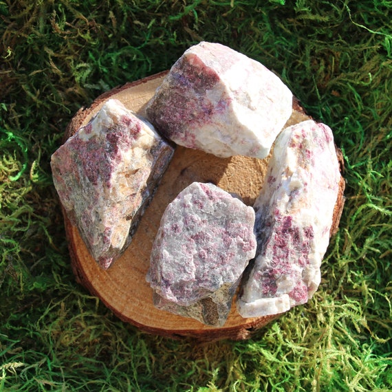 Red Tourmaline AKA Rubellite Raw Chunk Pieces - Etsy
