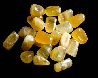 Caramel Calcite Tumbled - Etsy