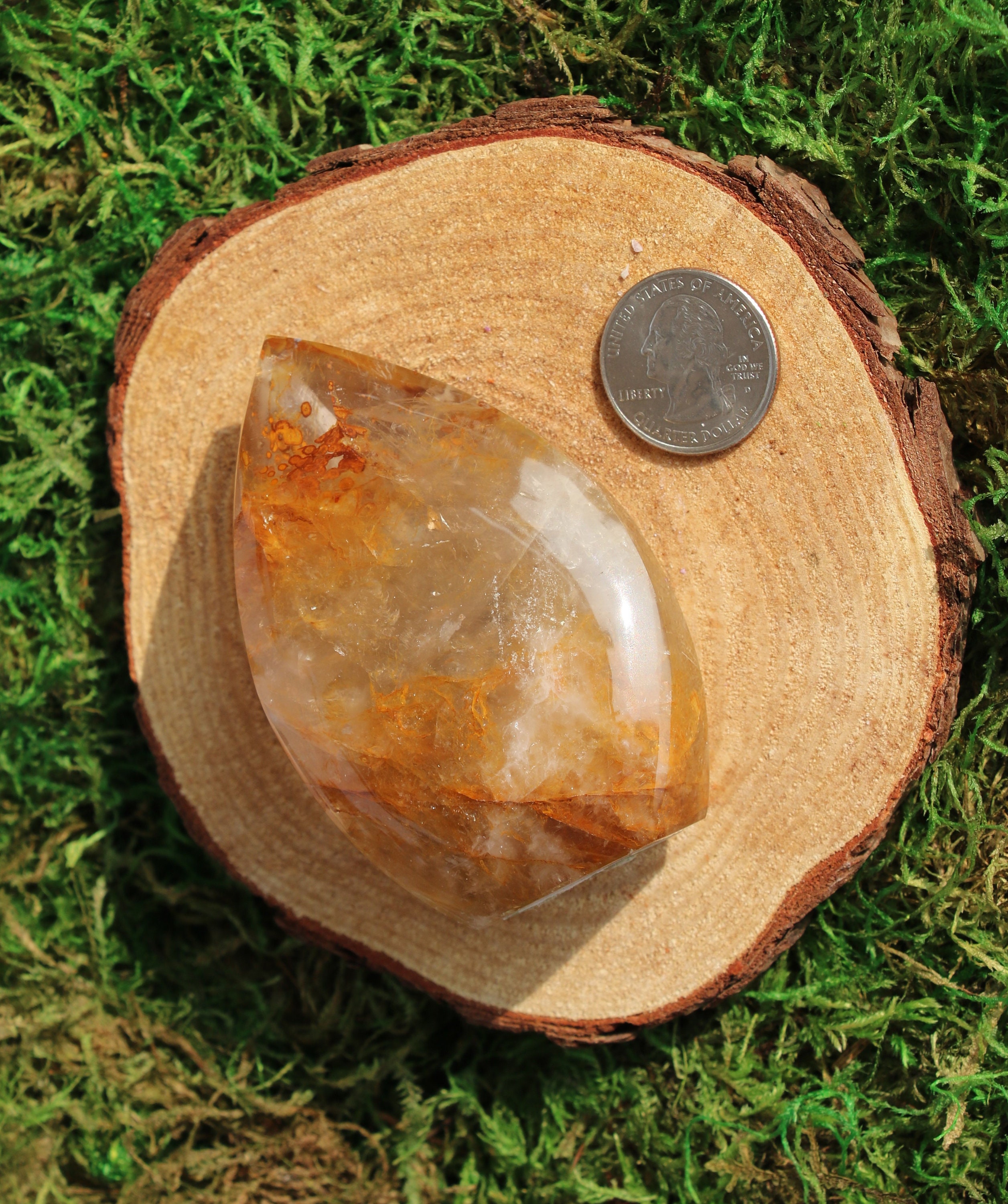 Golden Quartz Altar Flame Piece A - Etsy