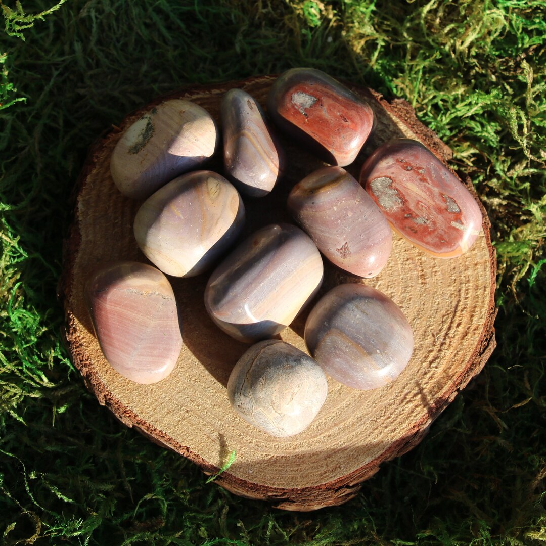 Pink Jasper Polished Tumbled - Etsy