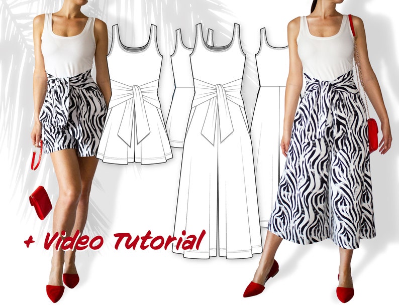 Sewing Pattern | Overall Jumpsuit Sophie | E-book | Size XXS-XL | Pdf ...