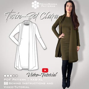Sewing Pattern | Twin Set Clara | E-book | Size XXS-XL | Pdf Download ...