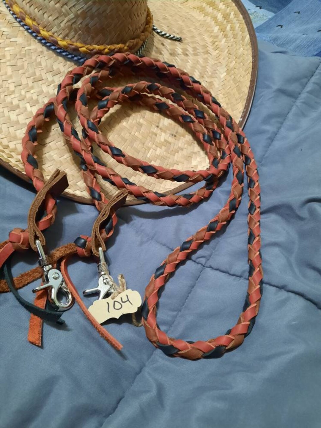 104" Single Loop Rein - Etsy