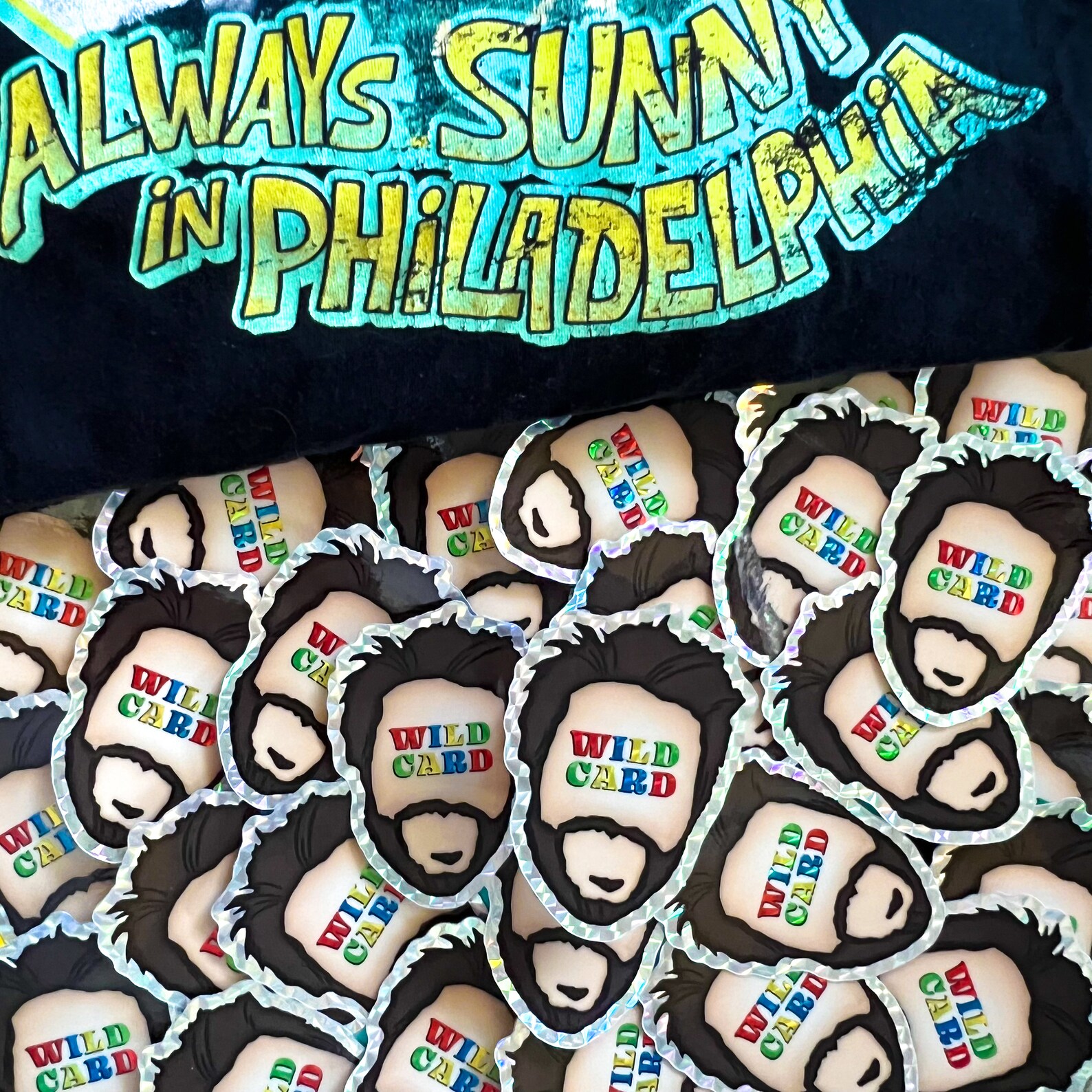 WILD CARD Charlie It's Always Sunny in Philadelphia - Etsy