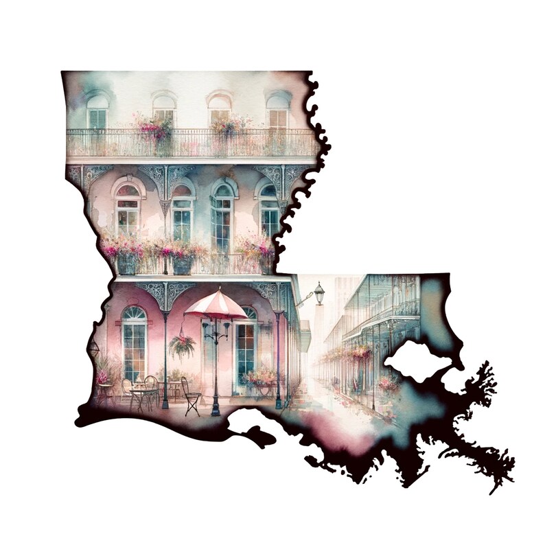 Louisiana State/ New Orleans. Magnolia. Fleur De-lis. 5 PNGS and JPS ...