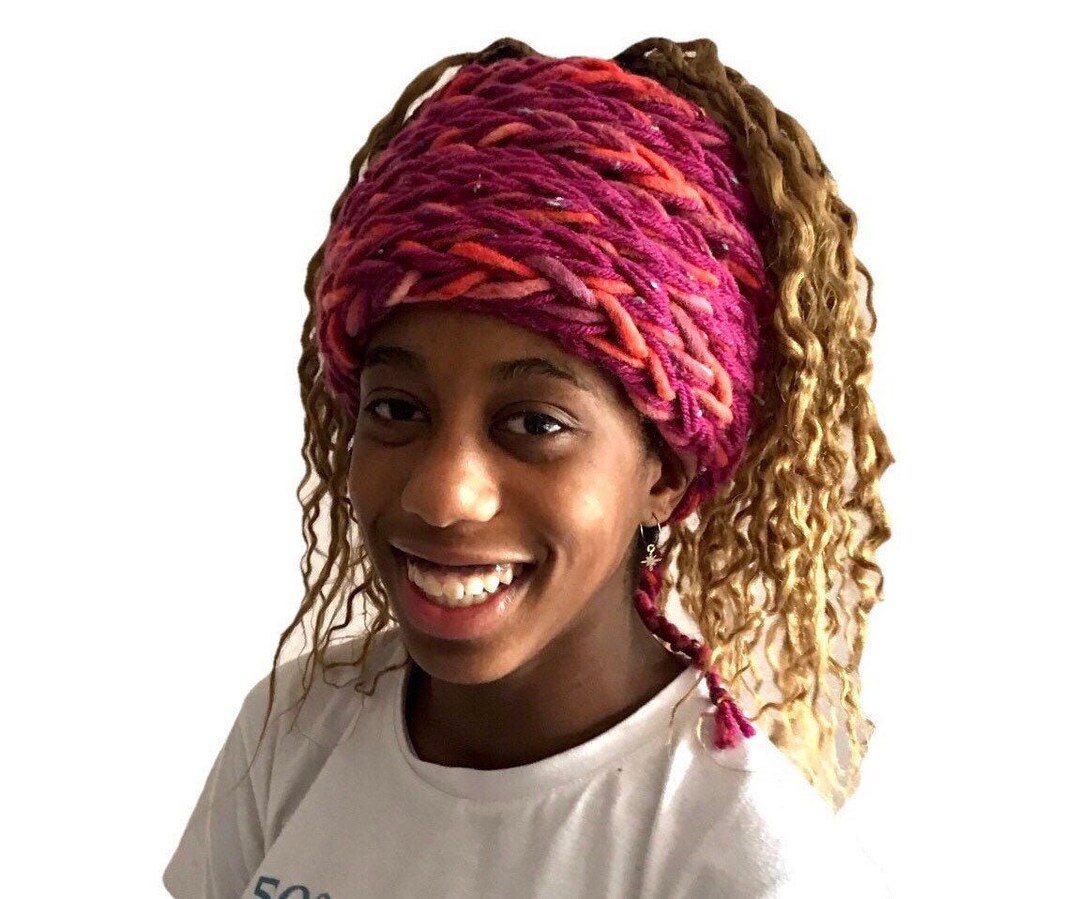 Bespoke Dreadlock/top Knot Hat - Etsy