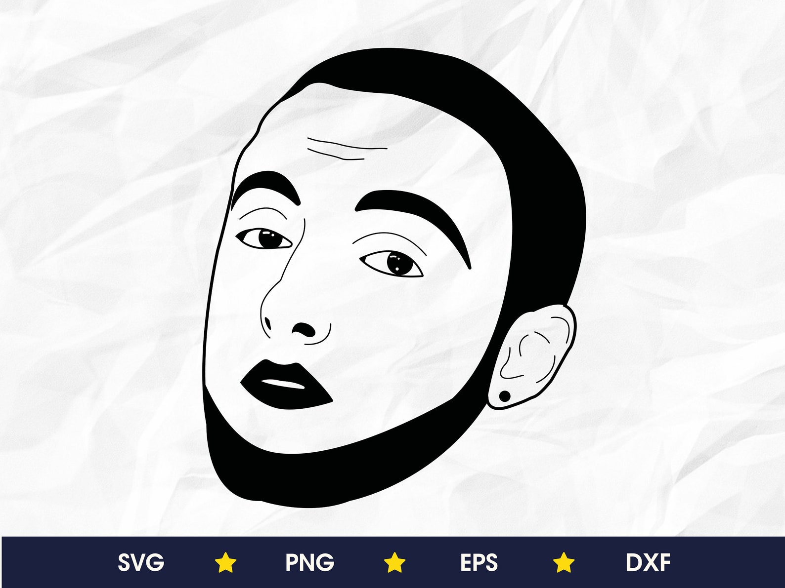 Mac Miller Fan Art Svg Mac Miller Png Mac Miller Face Svg | Etsy